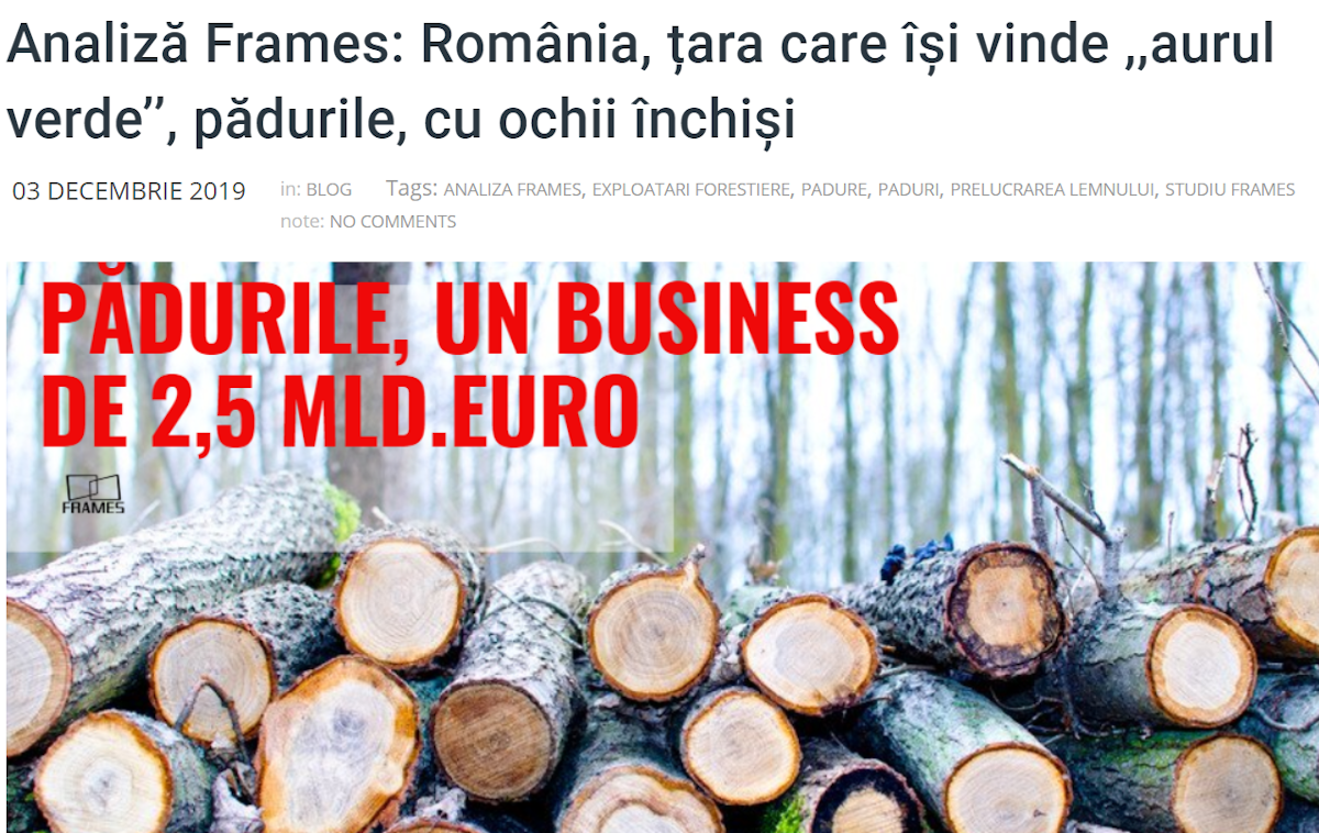 Drept la replică ASFOR la articolul - Analiză Frames: România, țara ...