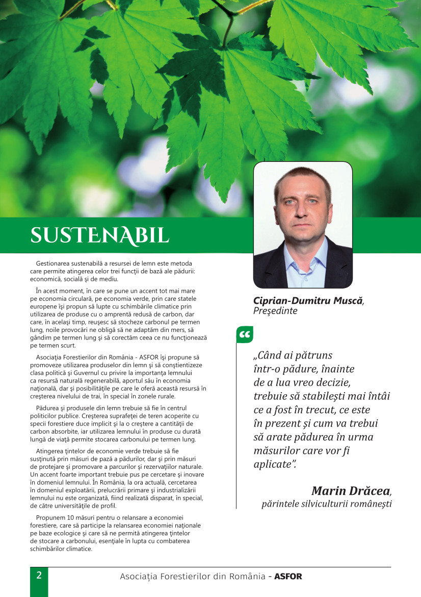 ROMÂNIA VERDE ÎN 10 PAȘI – o strategie confirmată. Viitorul este al ...